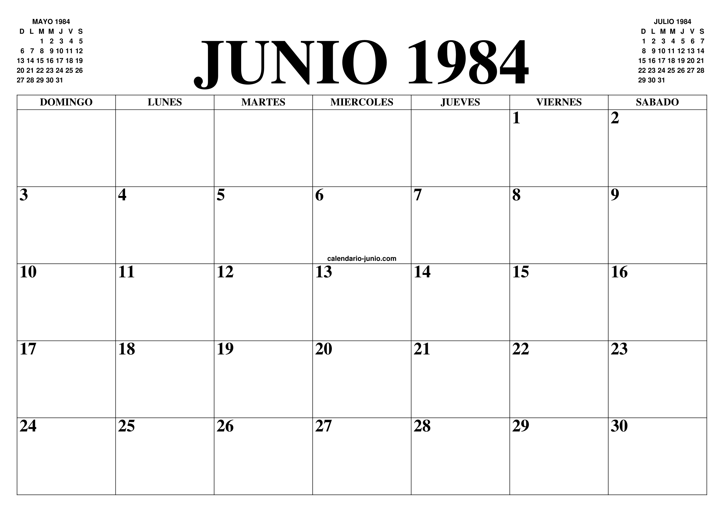5 De Junio De 1984